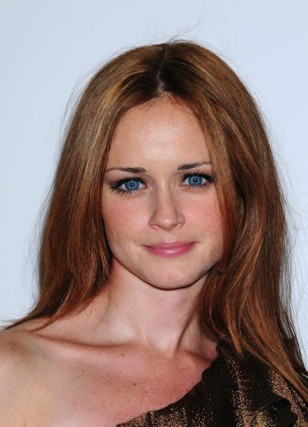 Alexis Bledel W Magazines September issue celebration on September 14, 2010